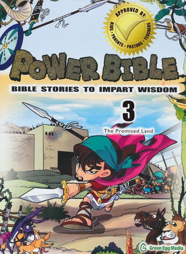Power Bible # 3: Bible Stories to Impart Wisdom - The Promise Land (Po ...
